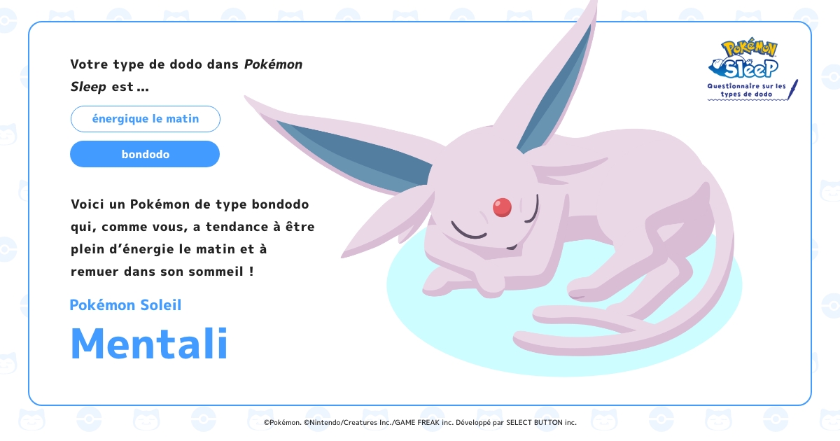 Mentali｜Questionnaire sur les types de dodo – Site officiel de Pokémon ...